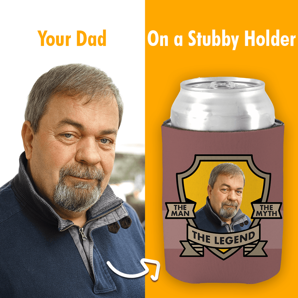 The Man, The Myth, The Legend - Red – Dad Cooler